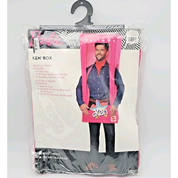 Barbie | Other | Barbie The Movie Mens Adult Ken Doll Box Halloween ...